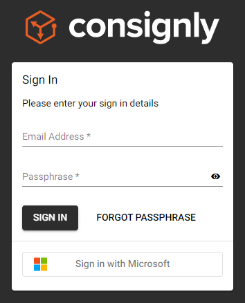 Sign in to Consignly – Consignly