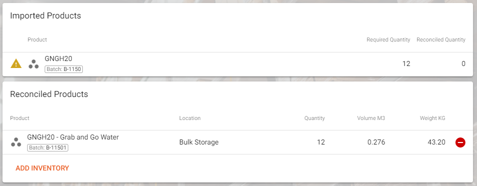 Working with Pending Import reconciliation – Consignly