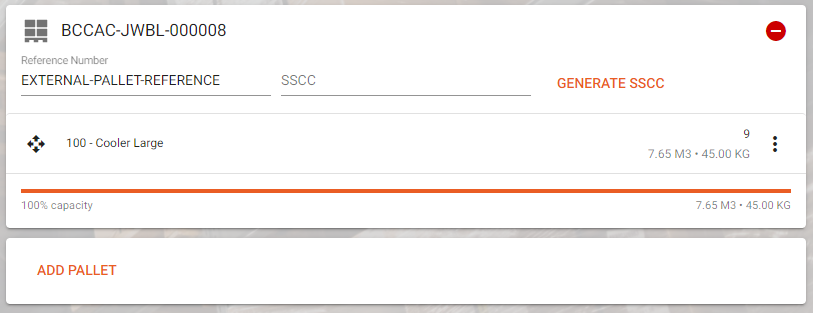 Palletising inwards consignments – Consignly