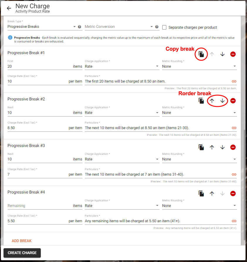 Selective and Progressive breaks – Consignly