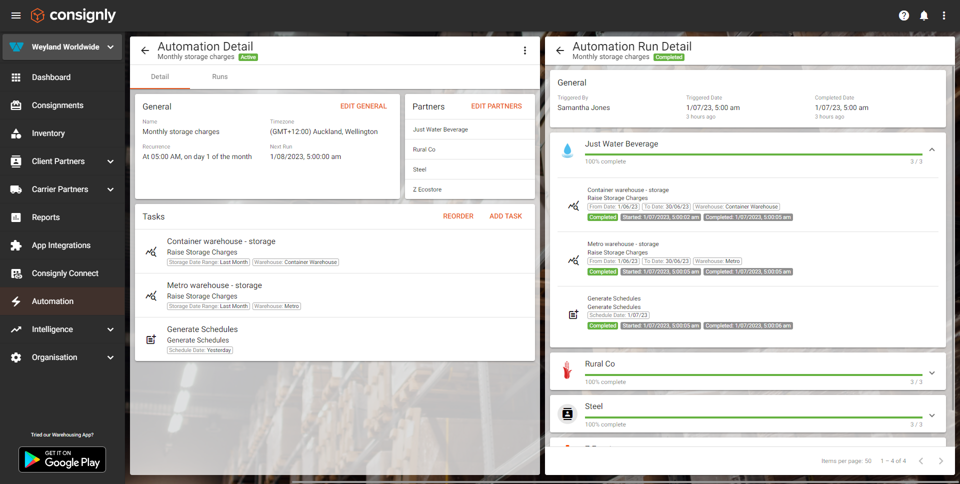 Introduction to automation – Consignly