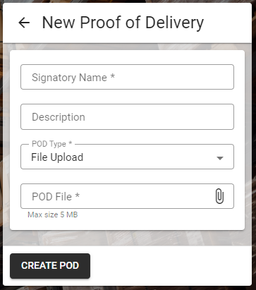 Proof of Delivery (POD) – Consignly